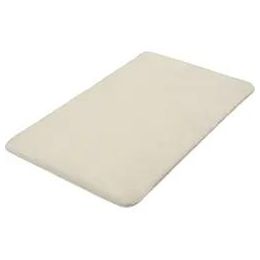 Badematte Kleine Wolke "Cony", beige, H:25mm, Polyester, Badematten, Badematte, Badteppich, Fell-Optik, Uni Farben, besonders weich & kuschelig