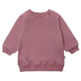 Sweatshirt Liliput, M&auml;dchen, Gr. 110/116, rosa, 80% Baumwolle, 20% Polyester, unifarben, normal, Rundhals, Sweatshirts Sweatshirt, aus weichem Material mit Baumwolle