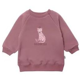 Sweatshirt Liliput "Wildqueen", M&auml;dchen, Gr. 110/116, rosa, 80% Baumwolle, 20% Polyester, bedruckt, normal, Rundhals, Sweatshirts Sweatshirt, mit niedlichem Frontprint