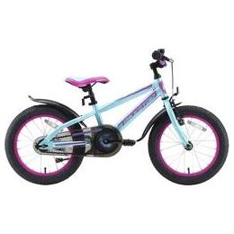 Kinderfahrrad Bikestar "Urban Jungle" Gr. 23, blau (lila, t&uuml;rkis), Fahrr&auml;der, Kinder, 23cm, 16 Zoll (40,64cm)