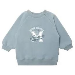 Sweatshirt Liliput "Mini Sport", M&auml;dchen, Gr. 110/116, blau (hellblau), 80% Baumwolle, 20% Polyester, bedruckt, normal, Rundhals, Sweatshirts Sweatshirt, aus weichem Material mit Baumwolle