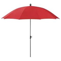 Sonnenschirm Schneider SCHIRME "Locarno", rot, Bespannung: 100% Polyester, Standschirme
