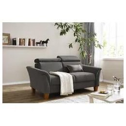 2,5-Sitzer Home Affaire "Conville", braun (espresso), B:180cm H:84cm T:93cm, 100% Polyester, Sofas, inkl. Kopfteilverstellung
