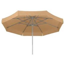 Marktschirm Schneider SCHIRME "Jumbo", beige (sandfarben), Obermaterial: 100% Polyester, Standschirme, &Oslash;xH: 400x295 cm, Aluminium/Polyester