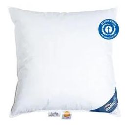 Federkopfkissen andeo "andeo", wei&szlig;, B:80cm L:80cm, Bezug: 100% Baumwolle. F&uuml;llung: 70% Entenfeder, 30% Entendaune, Kopfkissen, NAT&Uuml;RLICH AUSGEZEICHNET SCHLAFEN