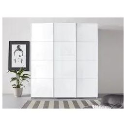 Schwebet&uuml;renschrank Rauch "Kleiderschrank Schrank Garderobe TOPSELLER OTELI inkl. Inneneinteilung", wei&szlig; (wei&szlig;, hochglanz wei&szlig;), B:203cm H:229cm T:62cm, Holzwerkstoff, Schr&auml;nke, Schwebet&uuml;renschrank, mit 3 Innenschubladen sowie zus&auml;tzlichen Einlegeb&ouml;den MADE IN GERMANY