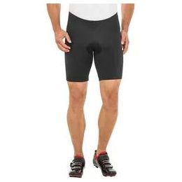 Fahrradhose Vaude "MENS ACTIVE PANTS", Herren, Gr. XXL, N-Gr, schwarz (schwarz uni), Obermaterial: 74% Polyester, 26% Elasthan, unifarben, Hosen Fahrradhose, f&uuml;r Radsport, mit funktionellem Sitzpolster, elastisches Material