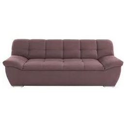 2-Sitzer DOMO collection "Lagoa, moderne Sitzheftung, bequem und komfortabel", lila (beere), B:211cm H:76cm T:96cm, Sofas, frei im Raum stellbar, in gro&szlig;er Farbauswahl