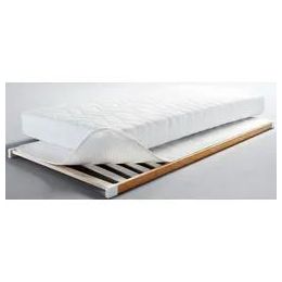 Matratzenschoner "Noppen-Unterlage, rutschsicherer Halt, Feuchtigkeitsabsorbierend", wei&szlig;, B:140cm L:200cm, Bezug: 100% Polyester, Dormisette PROTECT & CARE, Matratzenzubeh&ouml;r, Matratzenschoner, Matratzenschoner, 90x200, 140x200 cm und weitere Gr&ouml;&szlig;en