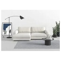 Ecksofa Trendmanufaktur "Bourbon Mega_Ecke mit tollem Sitzkomfort, Breite 250cm, L-Form", silber (silber lining), B:250cm H:84cm T:176cm, 100% Polyester, Sofas, Ecksofa, mit extra hohem Sitzkomfort, auch in Cord erh&auml;ltlich