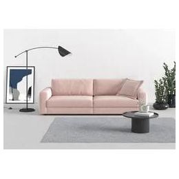 Big-Sofa Trendmanufaktur "Bourbon, Designsofa, Mega Sofa mit tollem Sitzkomfort, Breite 264cm", lila (flieder), B:264cm H:84cm T:111cm, 92% Polyester, 8% Nylon, Sofas, Big-Sofa, mit extra hohem Sitzkomfort, in trendigem Cord Bezug erh&auml;ltlich