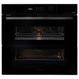 Samsung Pyrolyse Backofen "NV7B5775XDK", Energieeffizienz: A+ (A+++-D), schwarz, B:59,5cm H:59,6cm T:57,1cm, Back&ouml;fen, Dual Cook Flex &ndash; Ein Ofen. Zwei Garr&auml;ume. Flexible T&uuml;r.