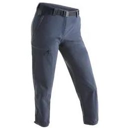 Funktionshose Maier Sports "Lulaka 7/8", Damen, Gr. 34, Normalgr&ouml;&szlig;en, grau, 90% Polyamid, 10% Elasthan, Hosen Funktionshose, Damen Wanderhose, atmungsaktive und elastische Outdoor-Hose