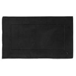 M&ouml;ve Badematte M&Ouml;VE "Superwuschel" Gr. 3, schwarz, H:8mm, Baumwolle, Badematten, Badematte