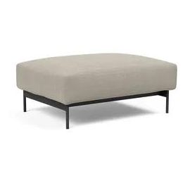 Polsterhocker INNOVATION LIVING TM, beige (gravel), B:100cm H:41cm T:75cm, 100% Polyester, Hocker, Polsterhocker, komfortabler Hocker, variabel einsetzbar