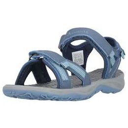 Sandale WHISTLER "Kali W", Damen, Gr. 36, blau (hellblau), Polyurethane, Schuhe Outdoorsandale Sandale, mit sto&szlig;d&auml;mpfender Innensohle