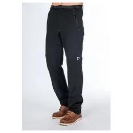 Schneehose DEPROC ACTIVE "DEVON MEN", Herren, Gr. 28, Normalgr&ouml;&szlig;en, schwarz, 96% Polyester; 4% Elasthan, Hosen Schneehose, auch in Gro&szlig;en Gr&ouml;&szlig;en erh&auml;ltlich