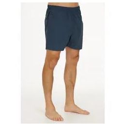 Badeshorts Virtus "Wesley", Herren, Gr. XXL, US-Gr&ouml;&szlig;en, blau (dunkelblau), 100% Nylon, unifarben, Badehosen Badeshorts, in atmungsaktiver Qualit&auml;t