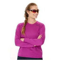 Radtrikot Endurance "JANNIE", Damen, Gr. 38, pink (fuchsia), 100% Polyester, unifarben, normal, Rundhals, Trikots, aus schnell trocknenden Materialien