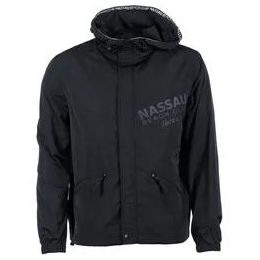 Regenjacke NASSAU BEACH "NB20005", Herren, Gr. 50 (M), schwarz, Obermaterial: 100% Polyester; Innenfutter: 100% Polyester, B&uuml;ndchen, Jacken Regenjacke