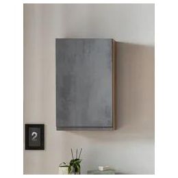H&auml;ngeschrank Welltime "S&ouml;lden", grau (oxid beton), B:40cm H:64cm T:20cm, MDF, Schr&auml;nke, H&auml;ngeschrank