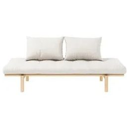 Daybett KARUP DESIGN "Pace", beige (natural), B:200cm H:37cm L:200cm, Daybetten, aus massiven Kiefernholz, inkl. Futonmatratze