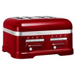 KitchenAid Toaster "Artisan 5KMT4205ECA LIEBESAPFEL-ROT", rot (liebesapfel, rot), B:34,8cm H:20,5cm T:30,4cm, Toaster, mit Sandwichzange