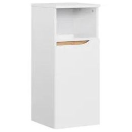Unterschrank SAPHIR "Quickset Badschrank mit 1 T&uuml;r, 1 offenes Fach, 30 cm breit", wei&szlig;, B:30cm H:72cm T:33cm, Schr&auml;nke, Unterschrank, Badezimmer-Unterschrank inkl. T&uuml;rd&auml;mpfer, grifflos