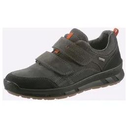 Klettschuh Jomos, Herren, Gr. 42, grau (anthrazit), Veloursleder, Schuhe Klettschuh