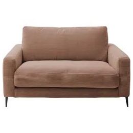 1,5-Sitzer Home Affaire "Downtown B/T/H: 152/105/84 cm", braun (rusty), B:152cm H:84cm T:105cm, 88% Polyester, 12% Polyacryl, Sofas, weicher Sitzkomfort, Cord, gem&uuml;tliches Loungem&ouml;bel zum Relaxen