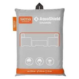 Gartenm&ouml;bel-Schutzh&uuml;lle siena GARDEN "AquaShield", grau, B:210cm H:70cm L:270cm, Polyester, Planen