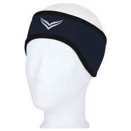 Stirnband TRIGEMA "TRIGEMA Softshell-Stirnband", Damen, Gr. 2, blau (navy), Kunstfaser, M&uuml;tzen Stirnband