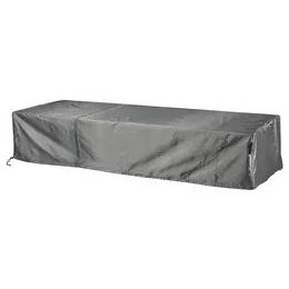 Gartenm&ouml;bel-Schutzh&uuml;lle AeroCoverS "Liegenh&uuml;lle 210x75x40 cm", grau (anthrazit), B:75cm H:40cm L:210cm, Polyester, Planen, Liegenh&uuml;lle 210x75x40 cm