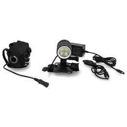 Stirnlampe Fischer FAHRRAD "LUMOZ H1600", schwarz, Mobilleuchten