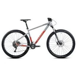 Mountainbike GHOST "Kato Advanced 27.5 AL" Gr. 36, grau (grau, orange), Fahrr&auml;der, Kinder, 36cm, 27,5 Zoll (69,85cm), f&uuml;r Damen und Herren, Kettenschaltung