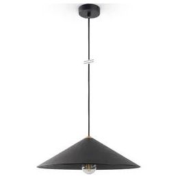 Paco Home Pendelleuchte "ROLLINA", schwarz, &Oslash; 42cm H: 13,4cm, Leuchten, Pendelleuchte Esszimmer K&uuml;chenlampe Metall Industrial Design E27, Pendelleuchte