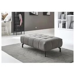 Sitzhocker DIE PLANBAR "MP-IN18022", grau (granit), B:126cm H:42cm T:76cm, 100% Polyester, Hocker, Sitzhocker