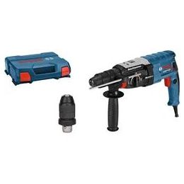 Bohrhammer Bosch PROFESSIONAL "GBH 2-28 F Professional", blau, H:216mm L:402mm, Bohrmaschinen, Vario-Lock, mit SDS plus