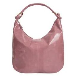 Shopper Bruno Banani, Damen, Gr. B/H/T: 40cm x 33cm x 4cm onesize, rosa (alt, rosa), Leder, leicht gl&auml;nzend, unifarben, Taschen Shopper, echt Leder