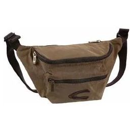 Bauchtasche Camel Active "Journey", Damen, Gr. B/H/T: 29cm x 13cm x 7cm, beige (braun), Nylon, Taschen, Herren Crossbody-Bag, funktional perfekt f&uuml;r alle Lebenslagen