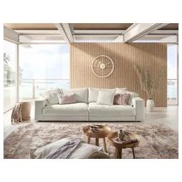 Big-Sofa Home Affaire "Enisa, bequeme, legere Polsterung B/T/H: 290/127/85 cm, Mega Sofa", wei&szlig;, B:290cm H:85cm T:127cm, Cord (88% Polyester / 12% Polyacryl), Sofas, Big-Sofa, Zeitloses und stylisches Loungem&ouml;bel, in Fein- und Breitcord, Topseller