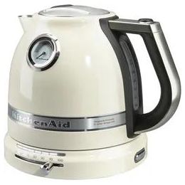 KitchenAid Wasserkocher "5KEK1522EAC Almond Cream", braun (almond cream), B:26,3cm H:21,8cm T:21cm, Wasserkocher