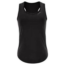 Tanktop WINSHAPE "AET128LS", Damen, Gr. XL, schwarz, 85% Polyester, 15% Elasthan, R&uuml;ckenausschnitt, Tops Tanktop, Functional Soft and Light