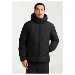 Daunenjacke Jack Wolfskin "COLONIUS JKT M", Herren, Gr. XL (54/56), schwarz, Obermaterial: 100% Polyester. F&uuml;llung: 90% Entendaune, 10% sonstige Fasern, Jacken Daunenjacke