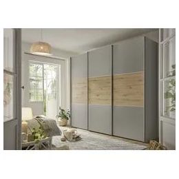 Schwebet&uuml;renschrank STAUD "Includo, Made in Germany", dekor saphir, artisan eiche, B:249cm H:222cm T:68cm, Holzwerkstoff, Schr&auml;nke, Schwebet&uuml;renschrank, Mit vier verschiedenen Ausstattungsvarianten