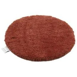 Badematte Tom Tailor HOME "Cozy Bath UNI", braun (rust), H:27mm, Polyester, Badematten, Badematte, Badteppich, Uni Farben, rechteckig, rund und oval erh&auml;ltlich