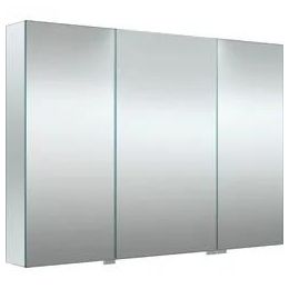 Spiegelschrank Welltime "G-Line", transparent, B:100,9cm H:70cm T:13cm, FSC-zertifizierter Holzwerkstoff, Schr&auml;nke, Spiegelschrank, doppelseitig verspiegelt und mit verspiegelten Seitenw&auml;nden, Softclose