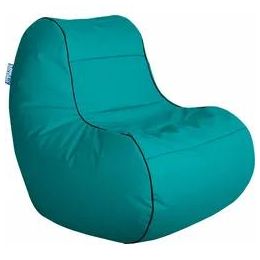 Sitzsack SITTING POINT "Chilly Bean SCUBA", blau (petrol), Sitzs&auml;cke, Sitzsack