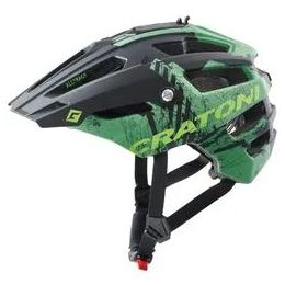 Fahrradhelm Cratoni "AllTrack" Gr. 54, gr&uuml;n (gr&uuml;n matt), Helme, 54/57 Kopfumfang: 54cm - 57cm, matt