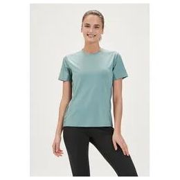 Funktionsshirt ELITE LAB "Tech Elite X1", Damen, Gr. 42, gr&uuml;n, 93% Polyester, 7% Elasthan, unifarben, normal, Rundhals, Shirts Funktionsshirt, mit feuchtigkeitsregulierender Eigenschaft
